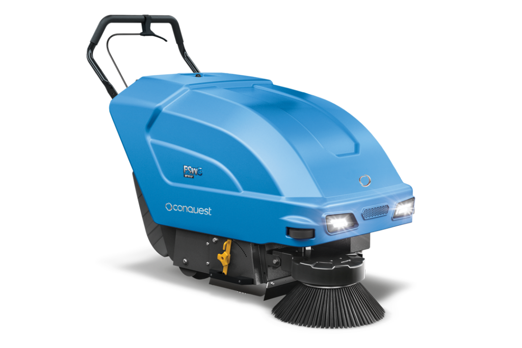 Walk-Behind Power Sweeper (900mm path) - Conquest Equipment Technologies