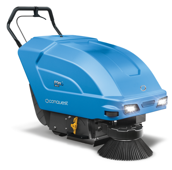 A breath of fresh air: the NEW Conquest FSW-5 Walk-Behind Sweeper ...