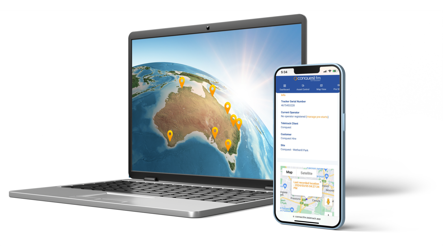 Conquest FM Portal for Comprehensive Fleet Management