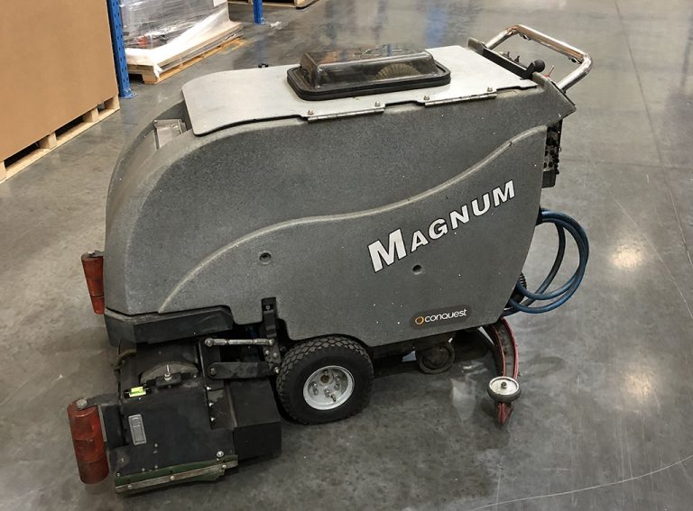 Walk-Behind Power Sweeper (900mm path) - Conquest Equipment Technologies