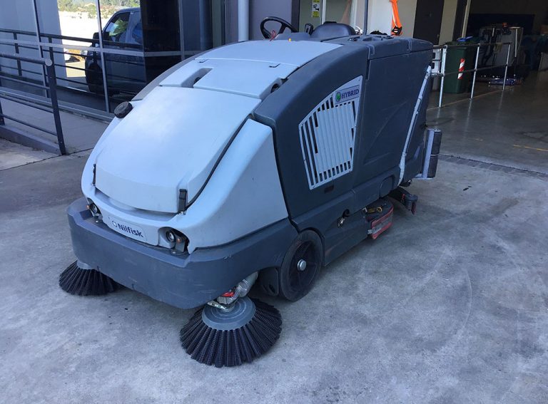 Walk-Behind Power Sweeper (900mm path) - Conquest Equipment Technologies