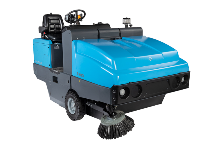 Heavy & Super Duty Walk-Behind & Ride-On Floor Sweepers