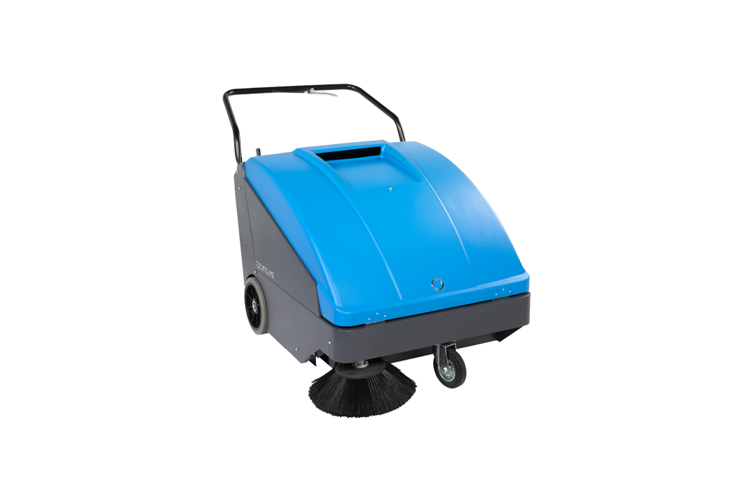 Walk-Behind Power Sweeper (900mm path) - Conquest Equipment Technologies
